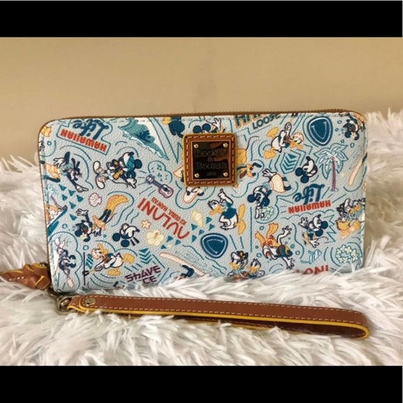 Dooney & Bourke | Bags | Dooney Disney Hawaii Aulani 22 Wallet | Poshmark